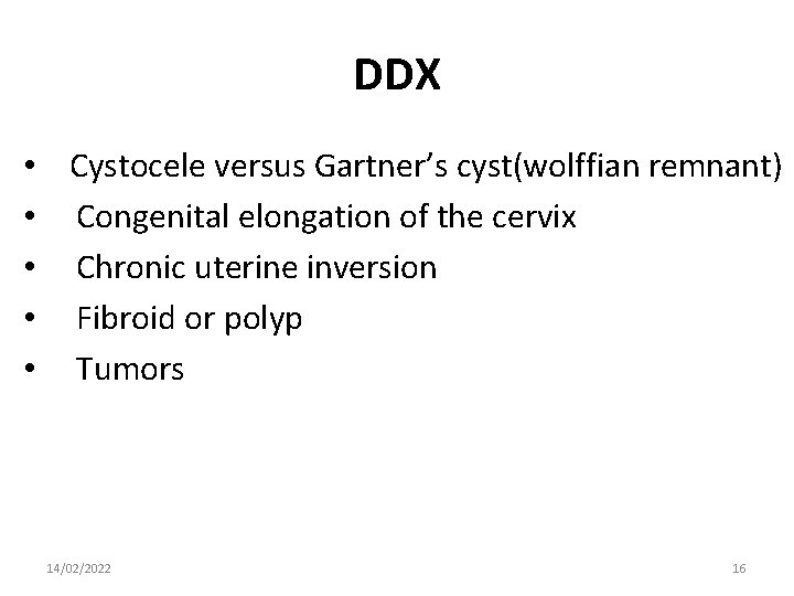 PELVIC ORGAN PROLAPSEPOP 14022022 1 Objectives Define POP