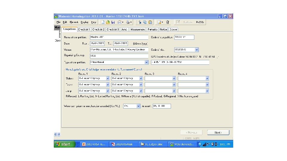 2015 AWSA TECH CONTROLLER MAINTENANCE CLINIC GENERAL SECTION