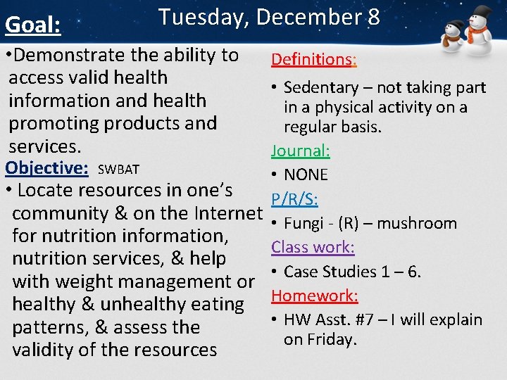 Mrs WiniarskiKuzdak December Health Do Now Pull out