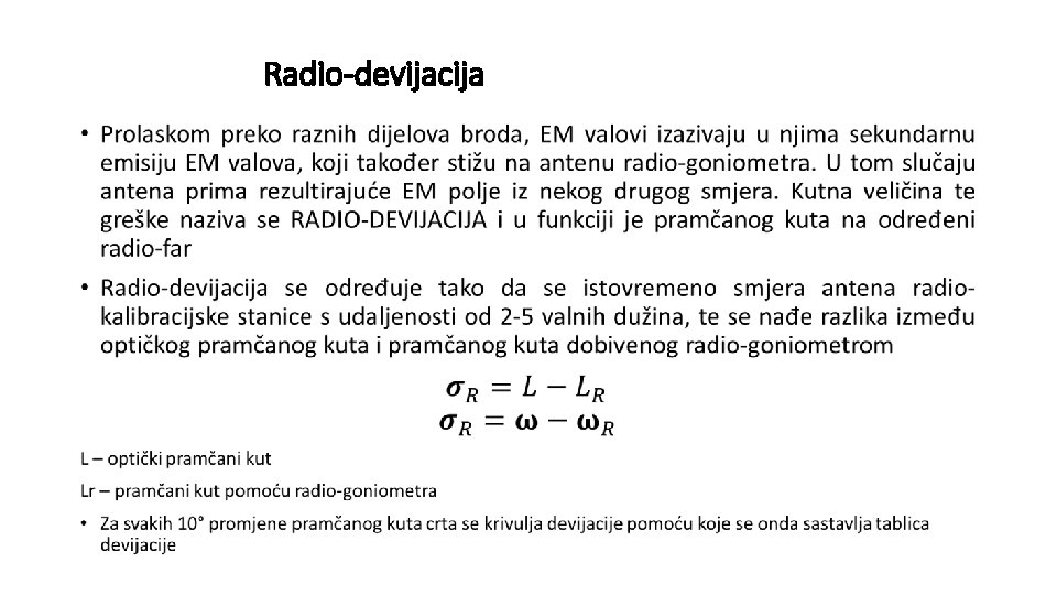 ELEKTRONIKA NAVIGACIJA ELEKTROMAGNETSKI VALOVI Elektromagnetski valovi ...