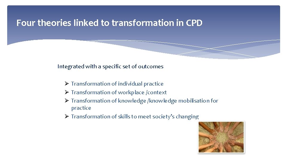 Embedding the CPD Impact Tool in Faculty Programmes