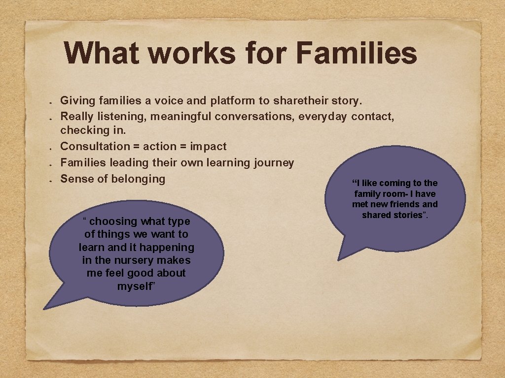 Parkhead Community Nursery Nurturing Family Relationships right from