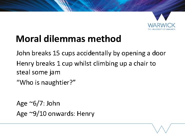 Moral development and proand antisocial behaviour Dr Hester