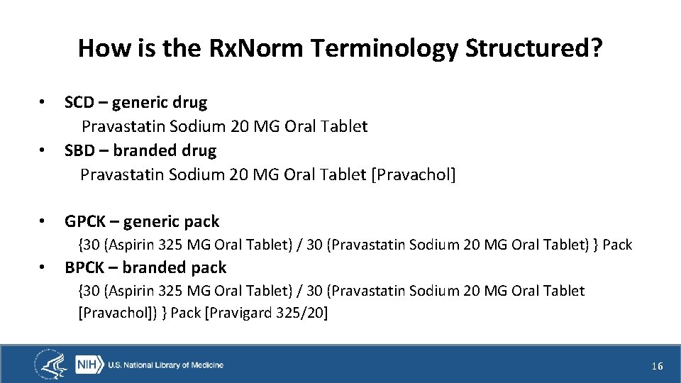 Rx Norm 101 In Hye Cho National Library