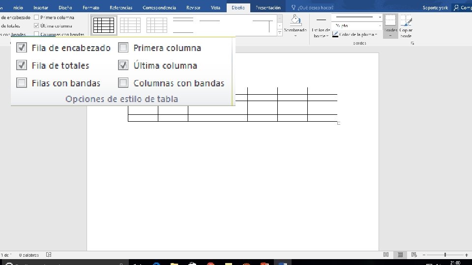 2 DA CLASE DE WORD TABLAS EN WORD