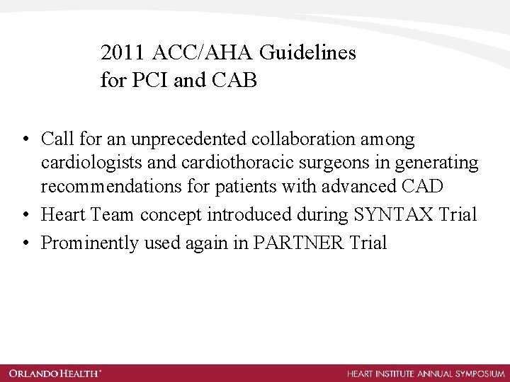 REACHING NEW HEIGHTS IN CARDIOVASCULAR CARE October 6