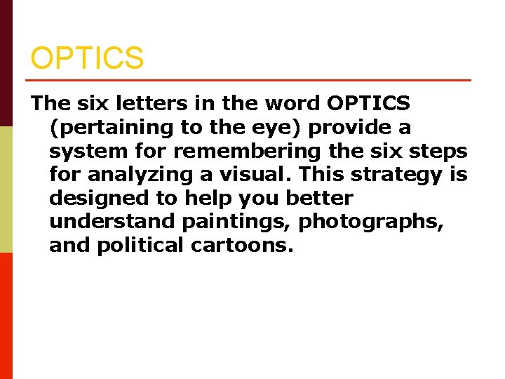 Warmup p Write about this political cartoon How