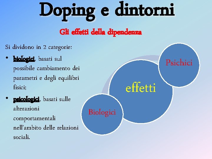 Tra doping e sport non corre buon sangue