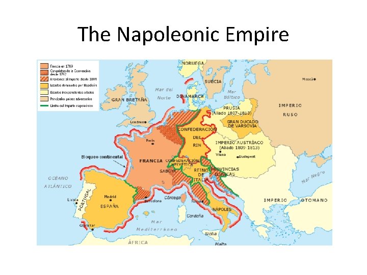 The Napoleonic Empire The Coronation of Napoleon Napoleons