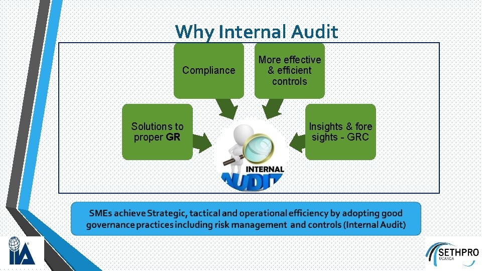 Internal Audit Support to SME Growth By Fatuma