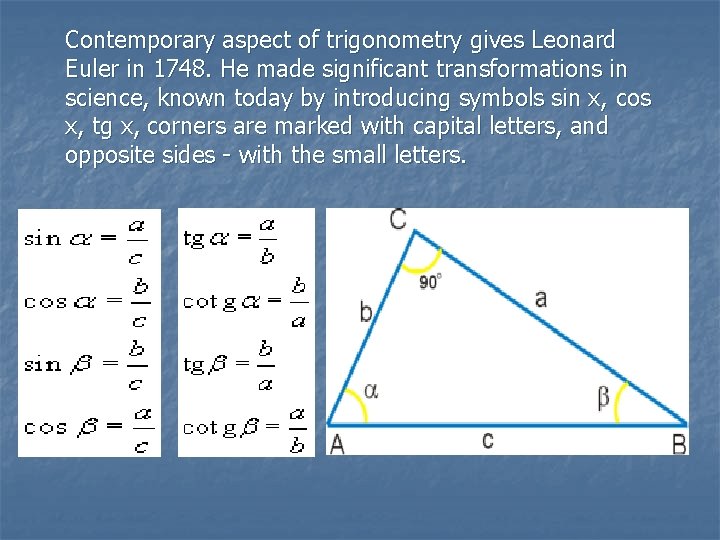 Leonard Euler Leonard Euler 1707 1783 Born on