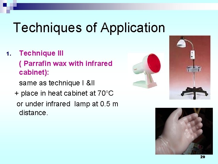 Parrafin Wax Application 1 2 1 Paraffin Wax