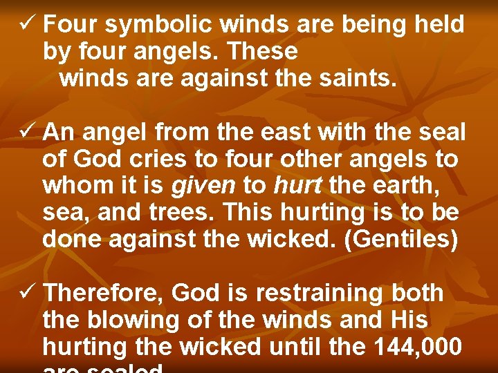 WELCOME TO The bible instructor Study 3 This