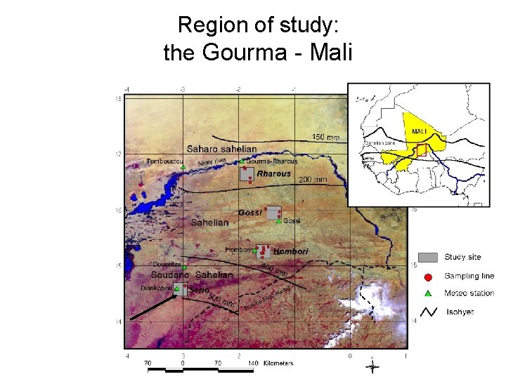 Comparison of L and P band radar time
