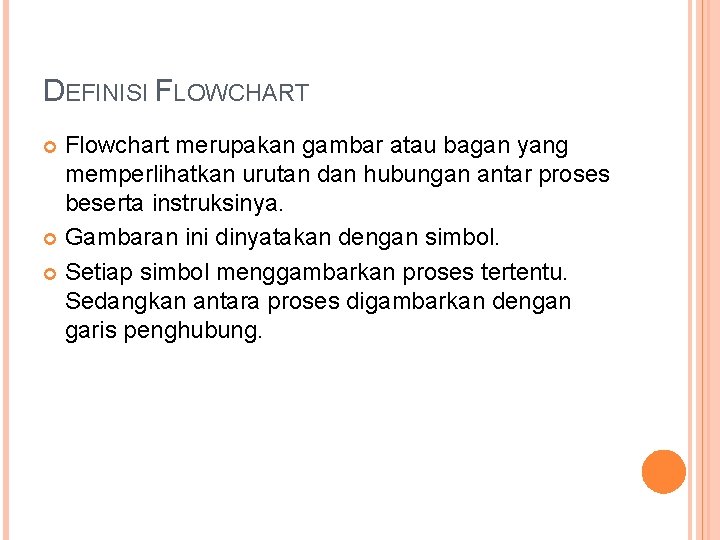 FLOWCHART Sindy Nova Algoritma dan Pemrograman 1 A