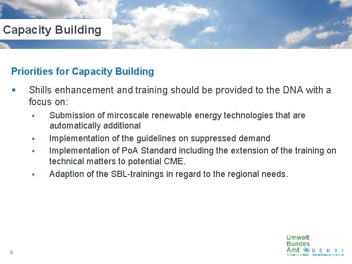 Impact of Durban on the work of the