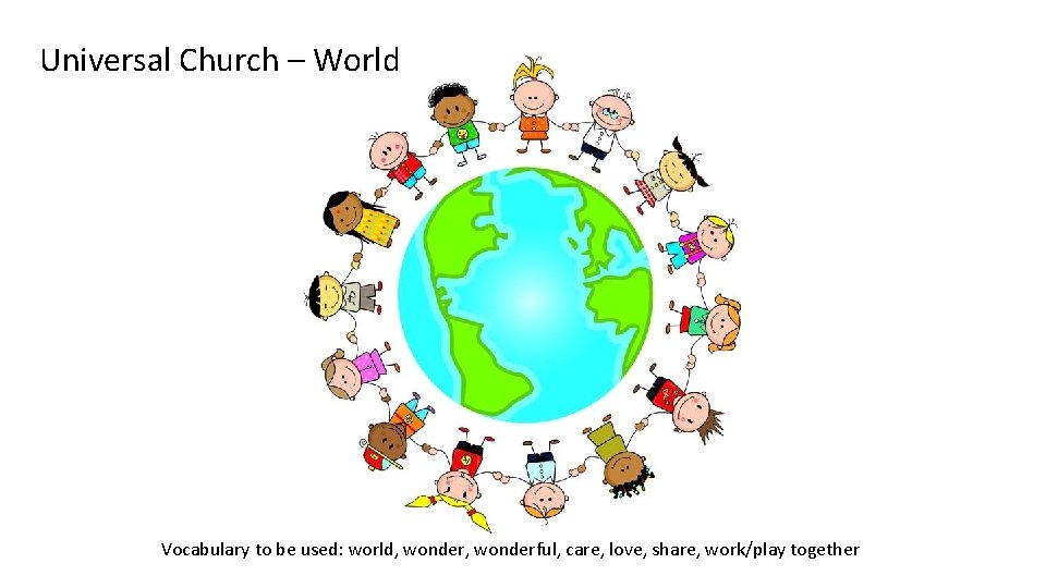 Universal Church World Vocabulary to be used world