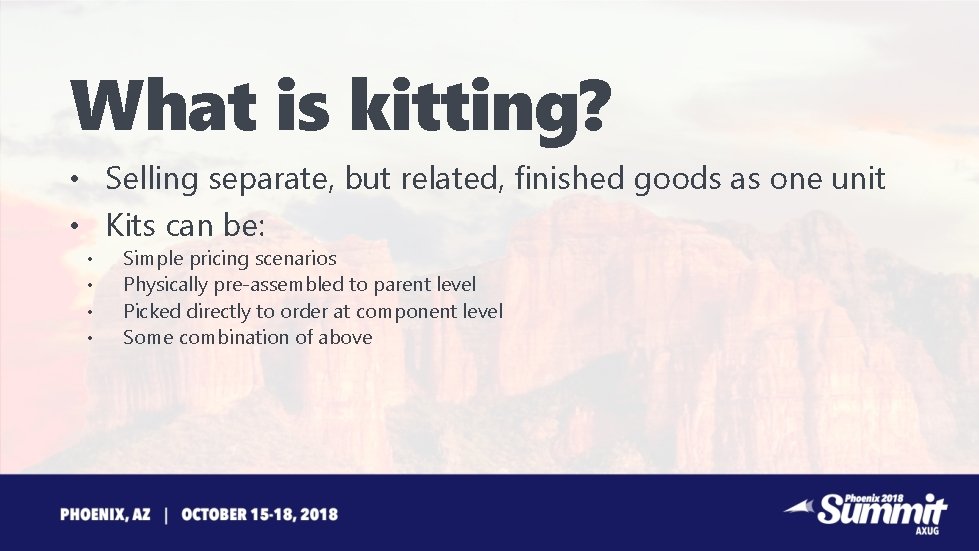 Sales kitting with Warehouse Management Colby Gallagher Manufacturing