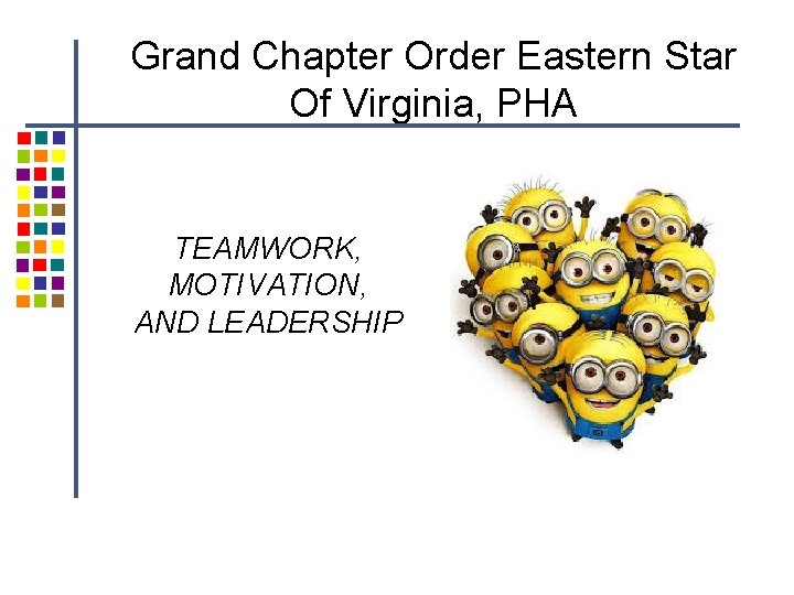 Grand Chapter Order Eastern Star Of Virginia PHA