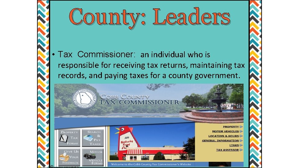 Georgias Government LOCAL GOVERNMENTS Presentation Graphic Organizers ...