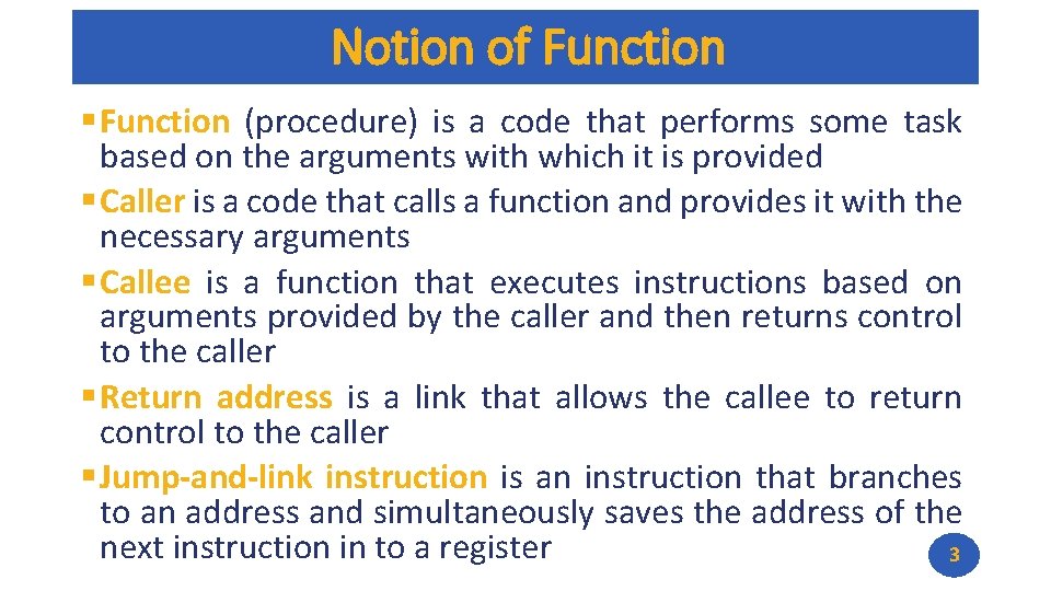 Computer Architecture and Operating Systems Lecture 6 Assembly