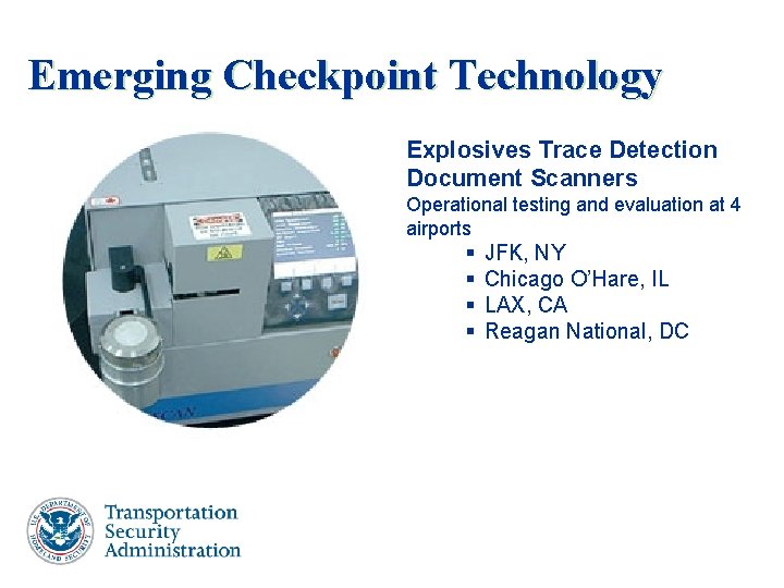 Technology Briefing Robin C Chuck Burke Acting Assistant