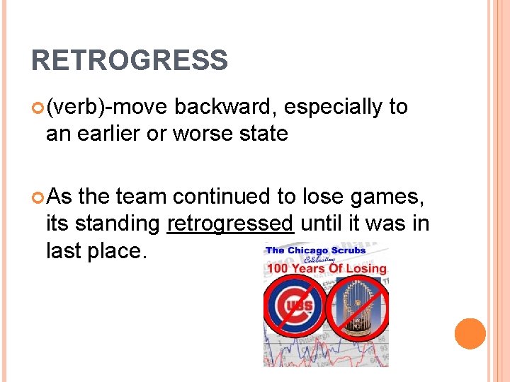 RED HOT ROOTS Prefixes meaning backward and forward
