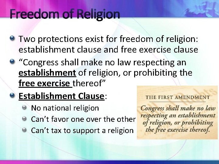 Civil Liberties Chapter 18 Colette Spencer NMBHS Civil