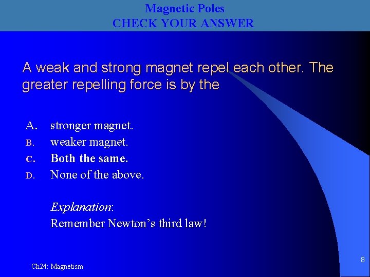 Sci 1600 Introduction to Physics Part 5 Electricity