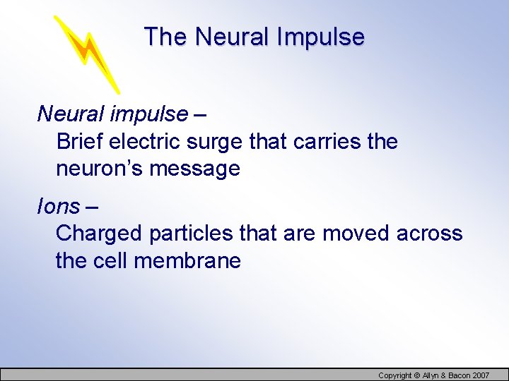 Chapter 3 Biopsychology and the Foundations of Neuroscience