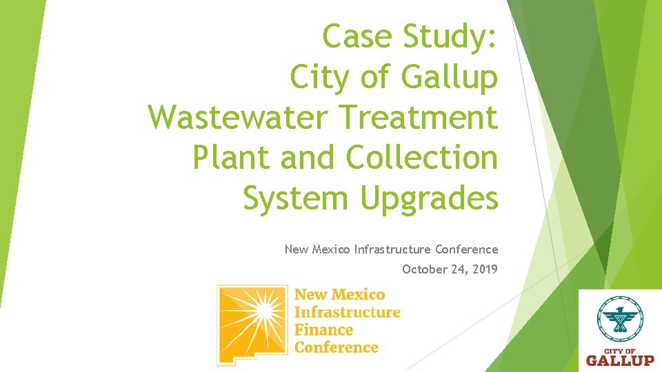 Case Study City of Gallup Wastewater Treatment Plant