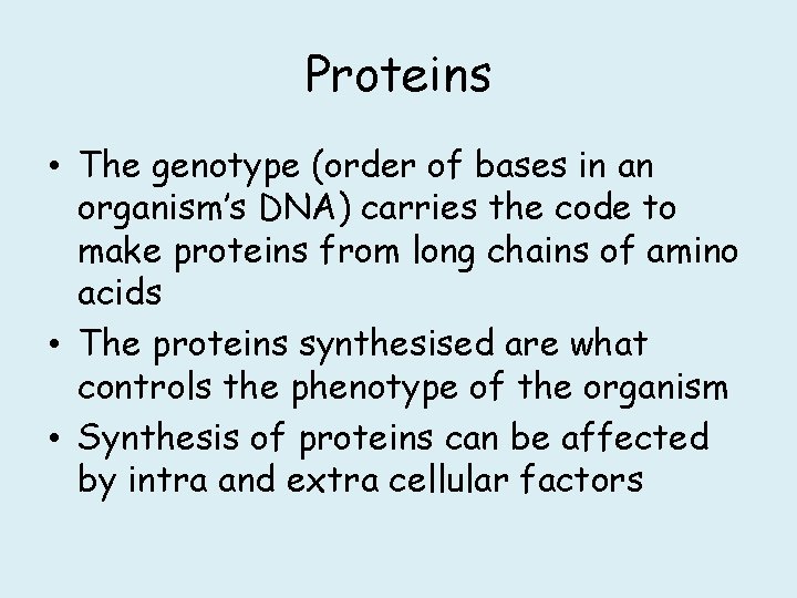 Higher Biology Unit 1 1 3 Transcription Revision