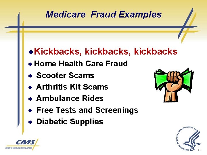 Doing a Number on YOUR Number Medicare Fraud