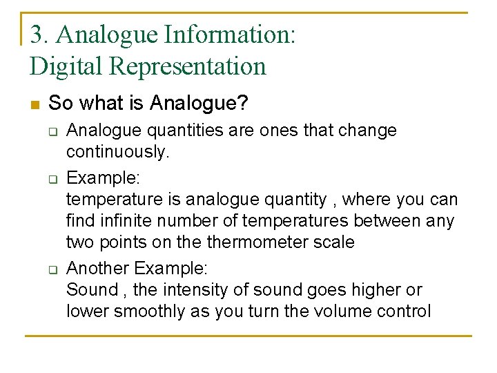 Crossing the Boundary Analogue Universe Digital World Unit