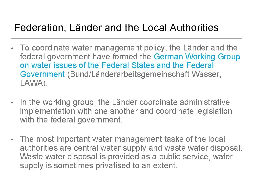 Lecture on Corporate Social Responsibility EU Water framework