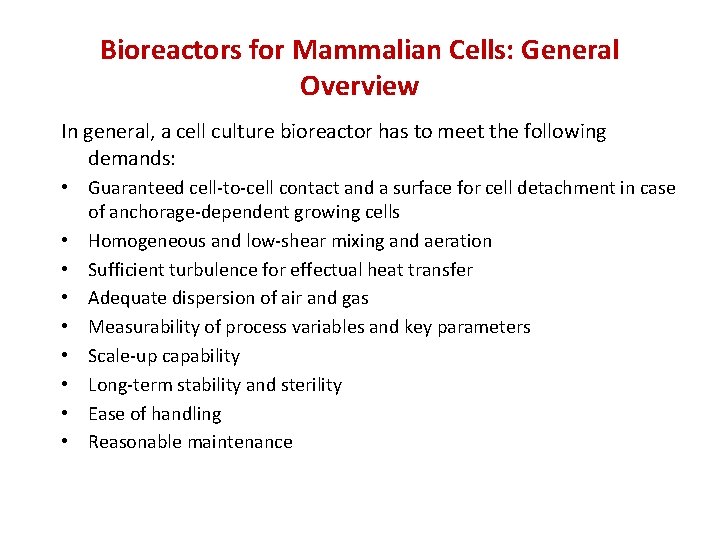 Bioreactors and scale up Tissue Engineering Drug Delivery