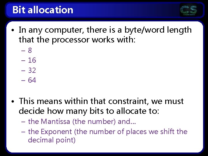 Lesson Objectives Aims You should know about Binary