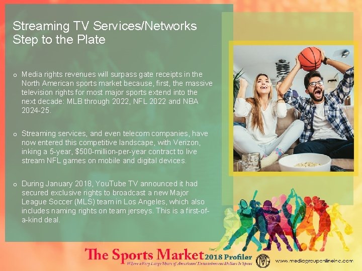Media Rights Grab the Largest Share of the