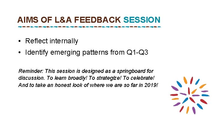 2019 Quarter 4 LA Awareness Phase Sample Feedback