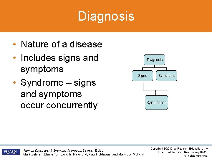 Human Diseases A Systemic Approach CHAPTER 1 Introduction