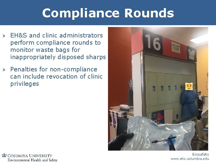 Appropriate Sharps Disposal College of Dental Medicine biosafetycolumbia