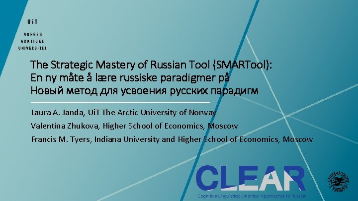 The Strategic Mastery of Russian Tool SMARTool En
