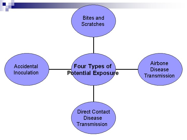 BIOSAFETY Exposure n There are four major types