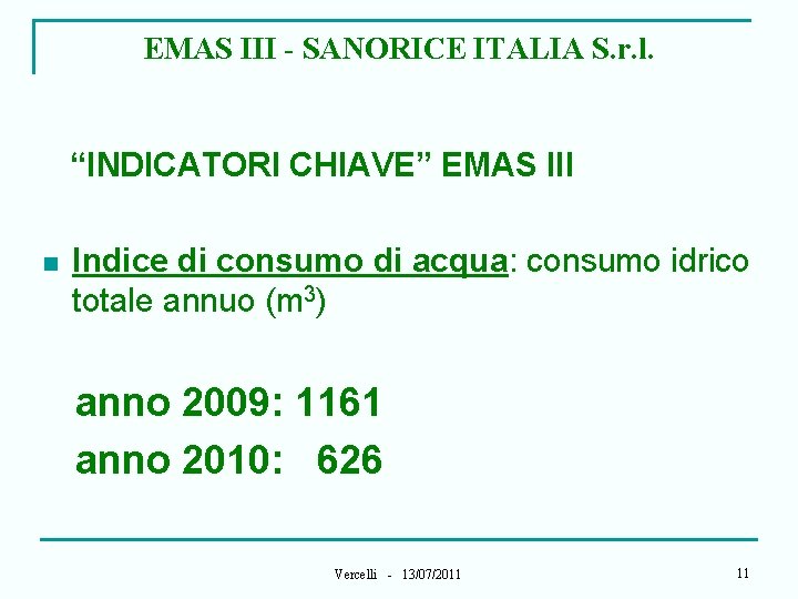 EMAS III il sistema di gestione ambientale europeo