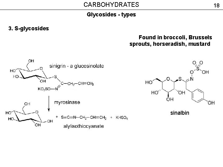 CARBOHYDRATES OBJECTIVES 1 To understand terminology of carbohydrates