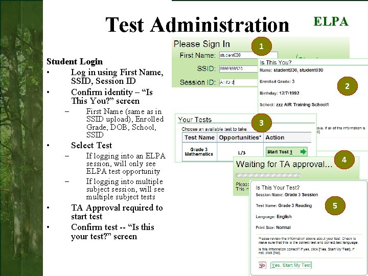 ELPA ELPA Objectives Understand the definition and purpose