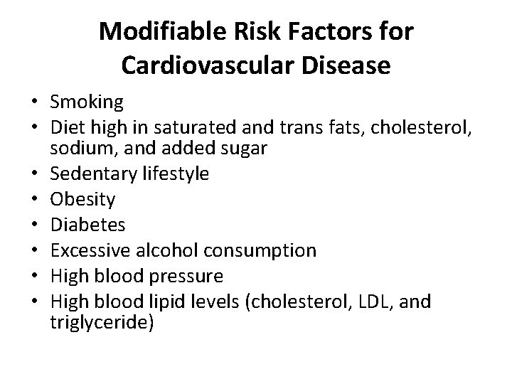 Chapter 7 LIPIDS IN HEALTH DISEASE Objectives Summarize