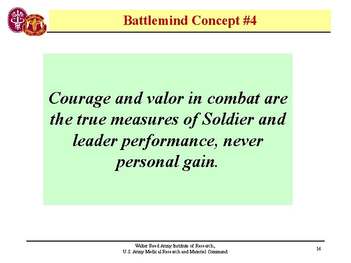 10 Tough Facts About Combat and what Leaders
