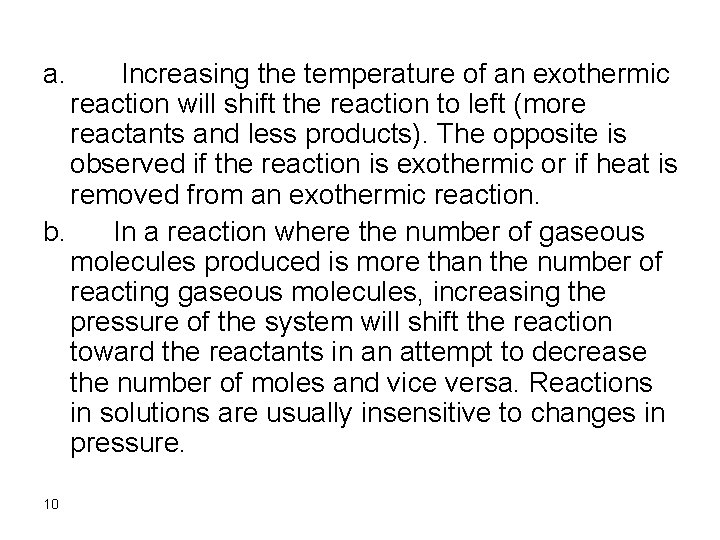 General Concepts of Chemical Equilibrium 1 In this