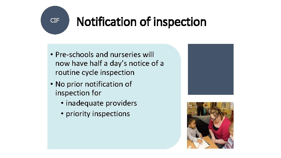 Future of Education Inspection Early years briefing session
